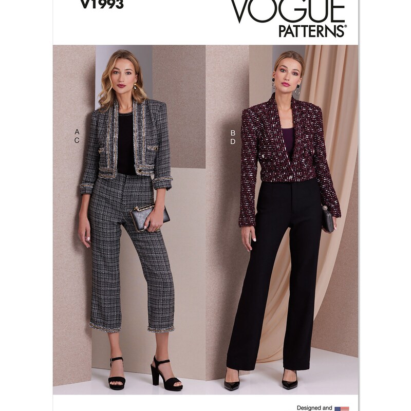 Vogue Jacket Pattern - Etsy