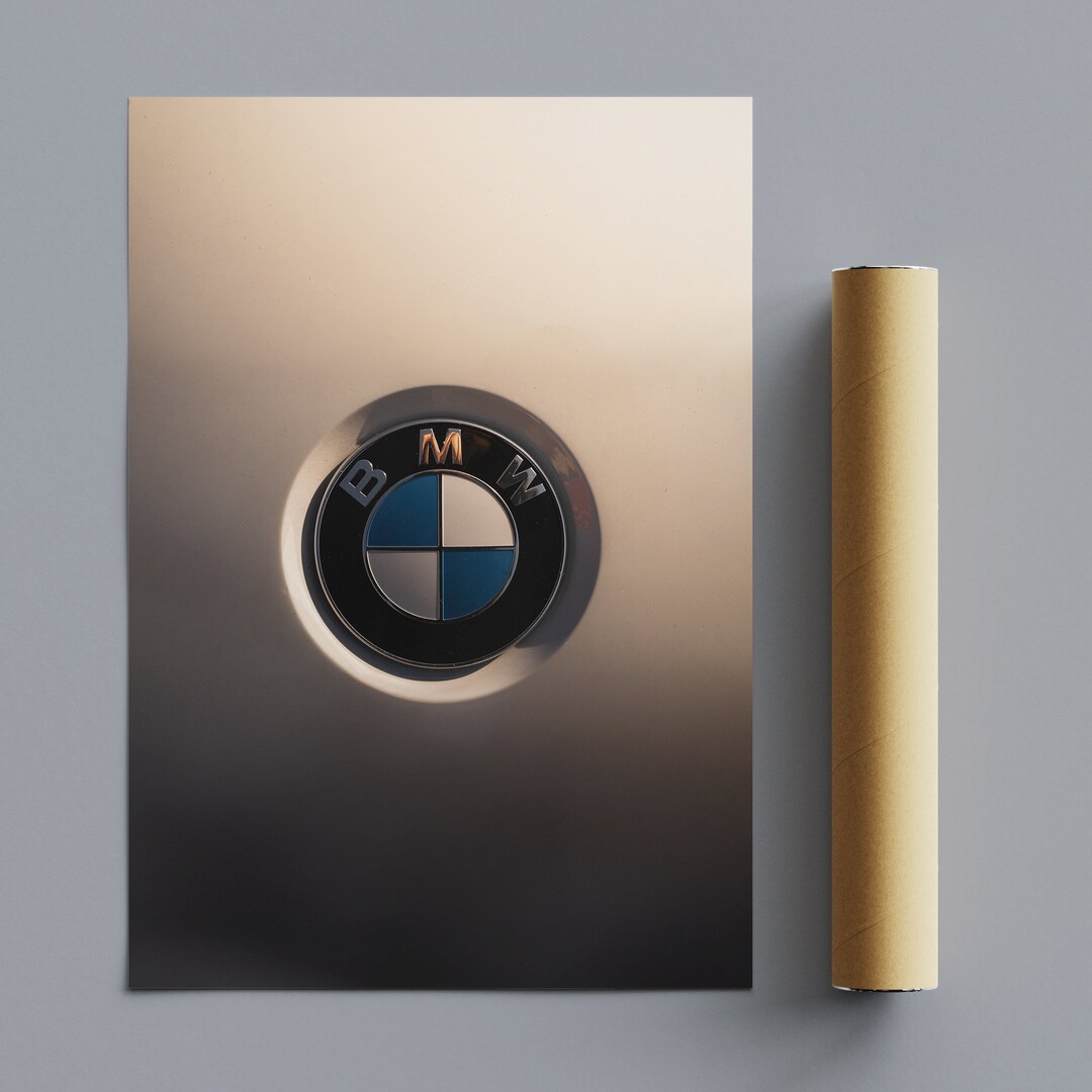 BMW Photo Poster, BMW Emblem Poster, Car Poster, Photo Poster, Car Fans ...