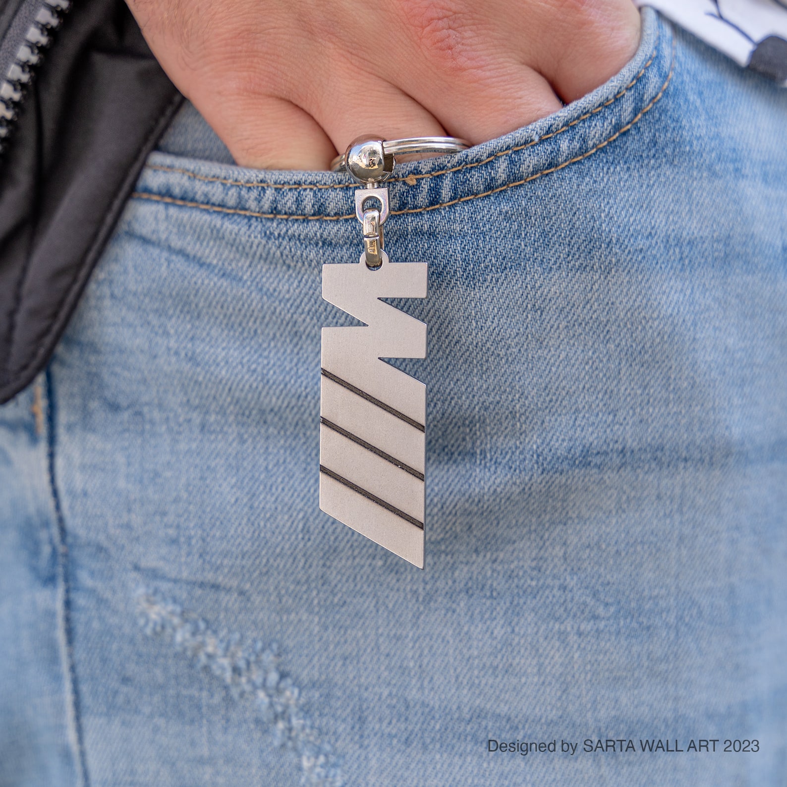 BMW M Series Stainles Steel Keychain, BMW Gift Idea, M Series Key Ring ...