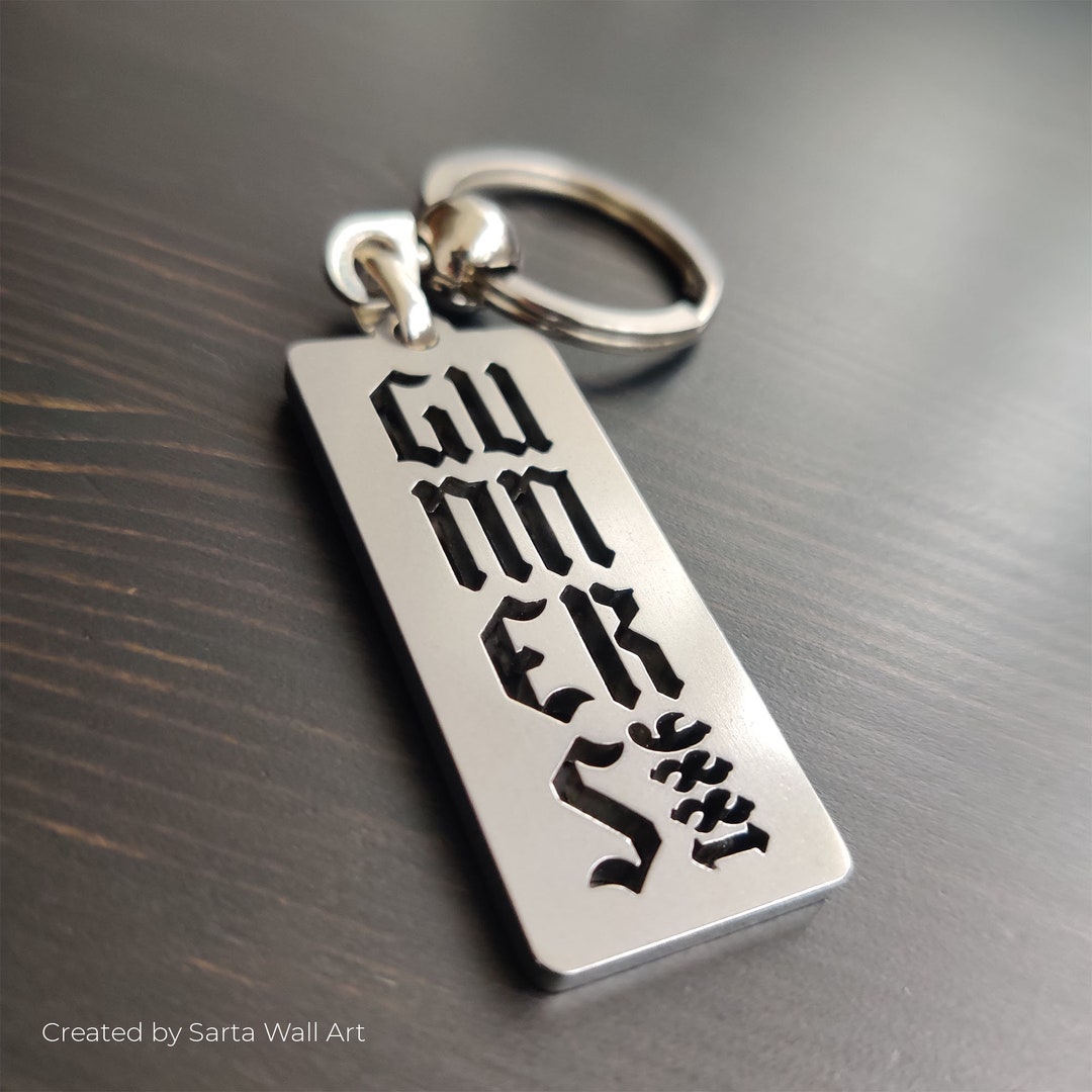 The Gunners Keychain, Arsenal Keychain, for All Arsenal FC Fans ...