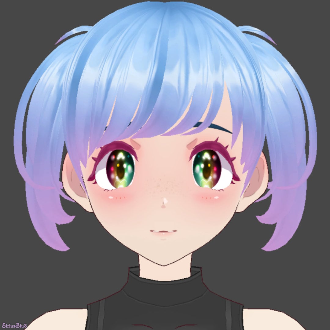 Vroid Eye Texture Set #23 With 12 Colour Variations Including Rainbow ...