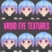 Vroid Eye Texture Set #23 With 12 Colour Variations Including Rainbow ...