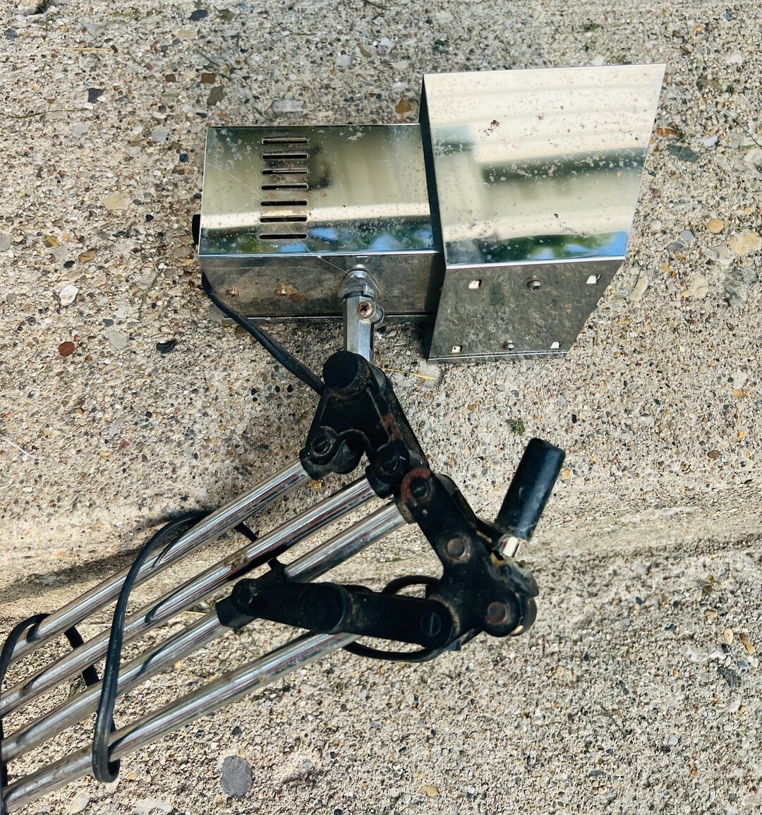 Mid Century Modern Extendable Lamp - Etsy