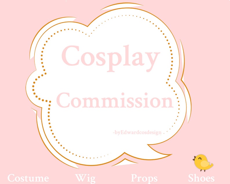 Handmade Custom Cosplay Costume-cosplay Commission Wig - Etsy
