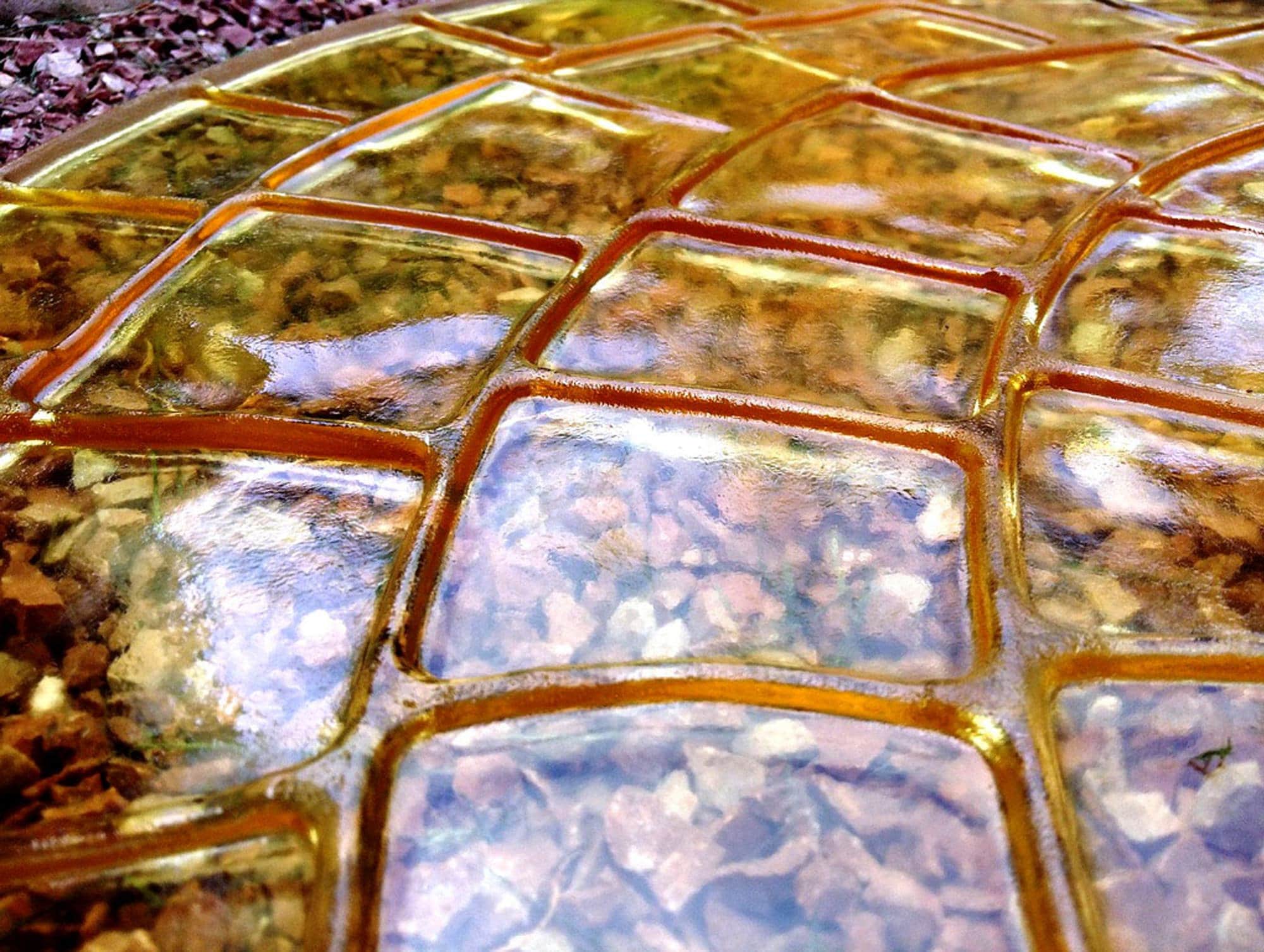 Polyurethane Mat Stamp FAN Concrete Cement Stamping Pattern Imprint ...