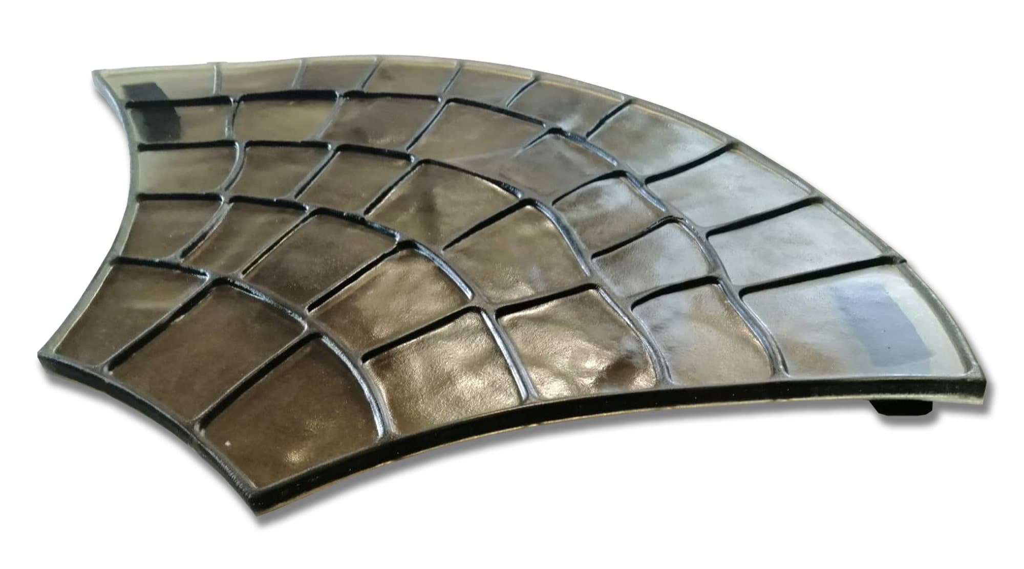 Polyurethane Mat Stamp FAN Concrete Cement Stamping Pattern Imprint ...