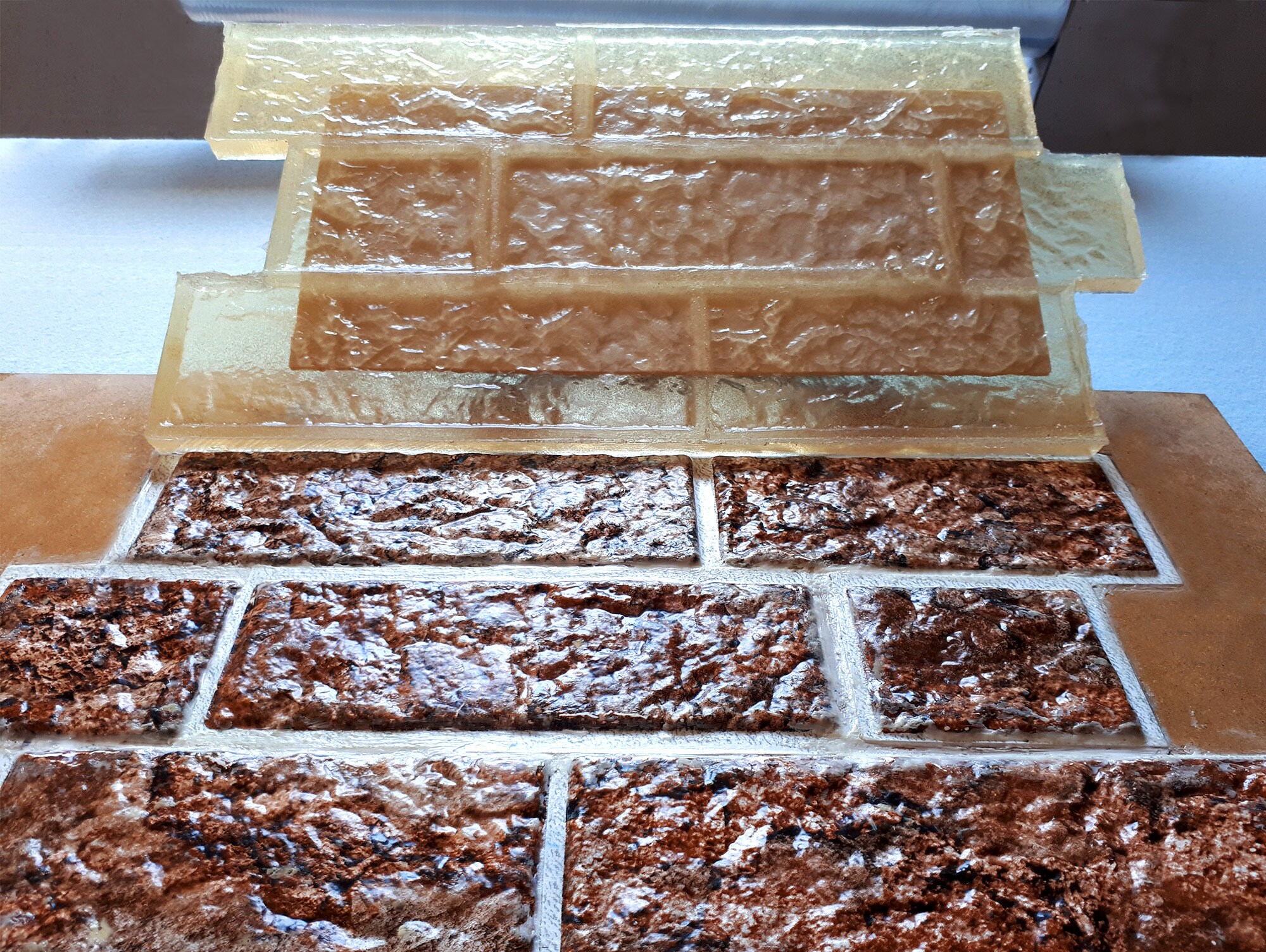 Polyurethane Vertical Stamp BRICKS Stone Decorative Concrete - Etsy