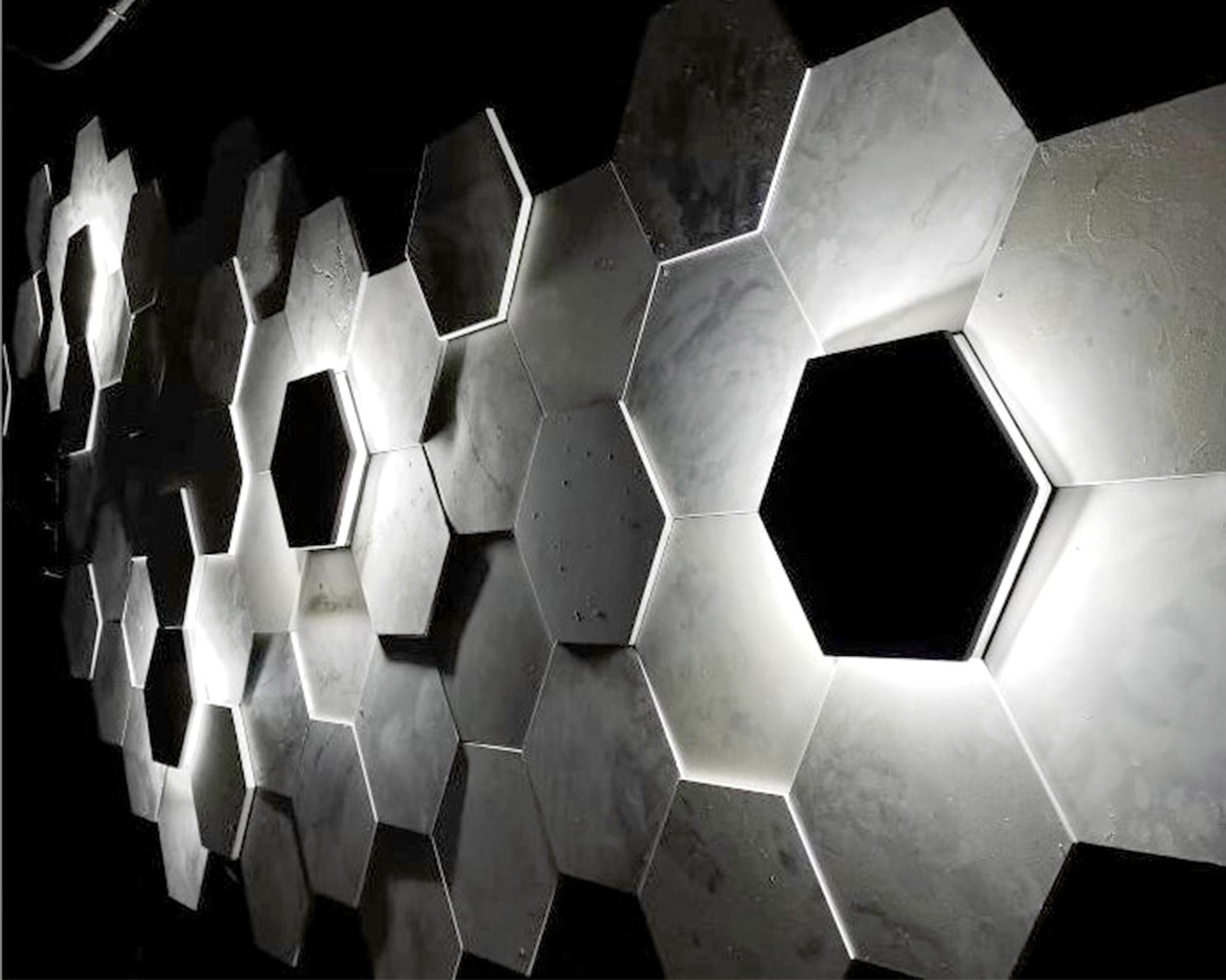 Set of Polyurethane Molds Forms HEXAGONS Decorative Concrete - Etsy