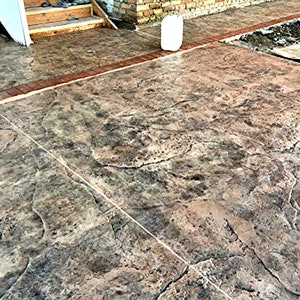 Polyurethane Mat Stamp STONE TEXTURE ROCK Concrete Cement Stamping ...