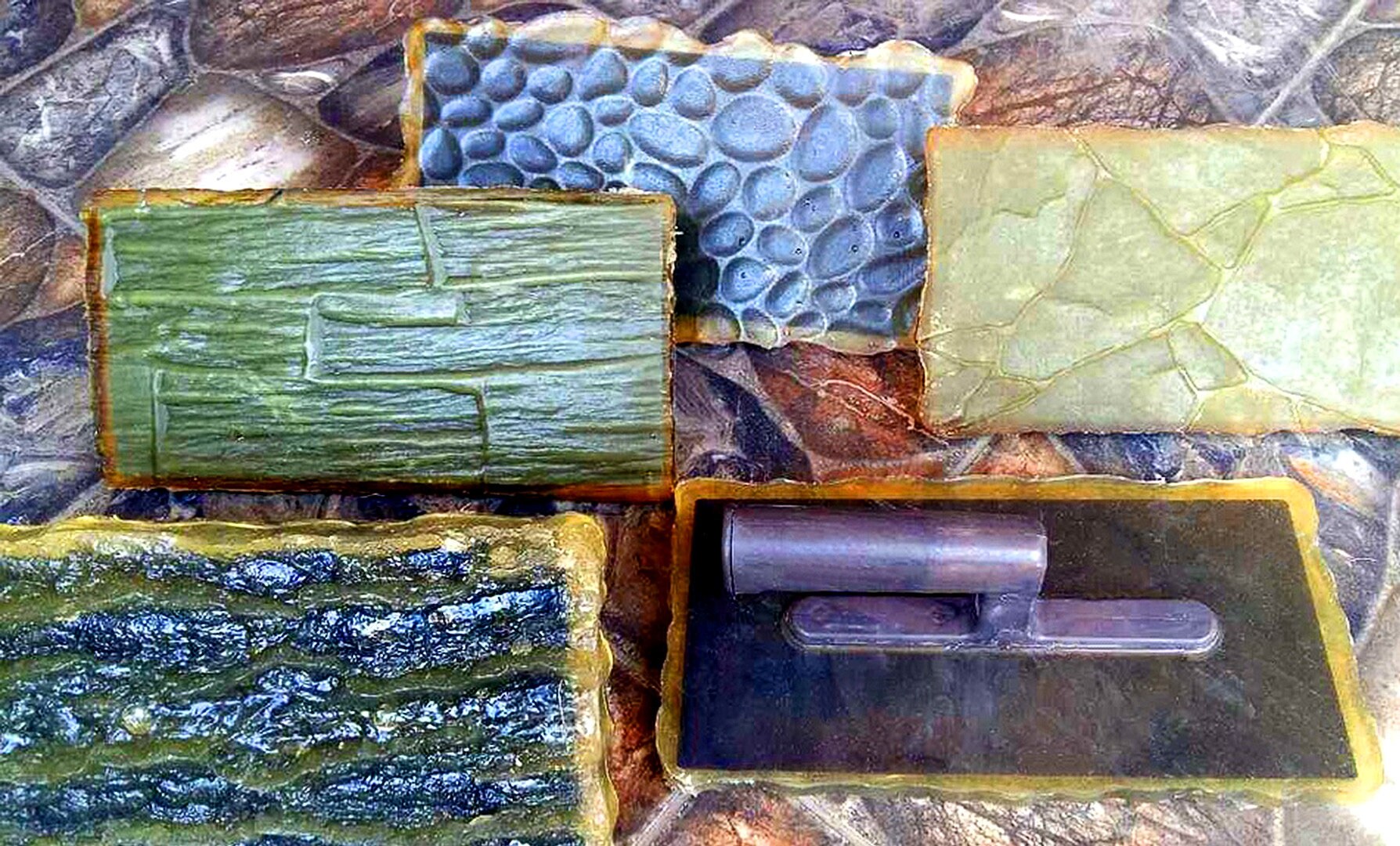 Polyurethane Vertical Stamp BRICKS Stone Decorative Concrete - Etsy