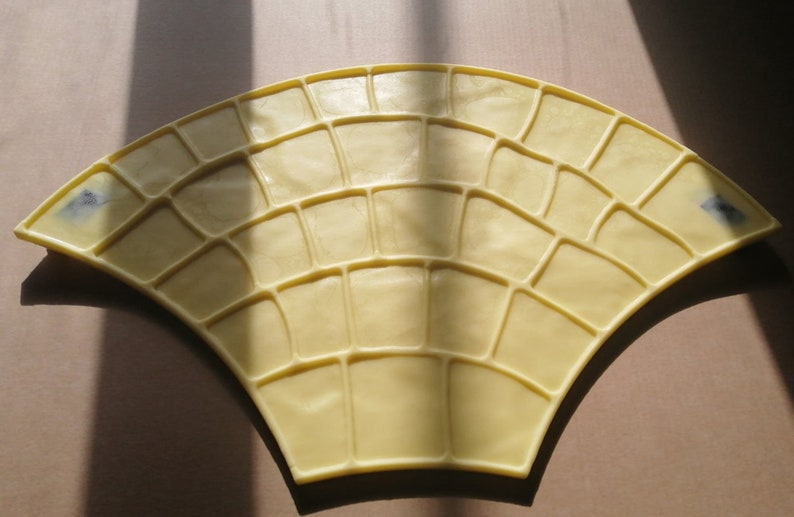 Polyurethane Mat Stamp FAN Concrete Cement Stamping Pattern Imprint ...