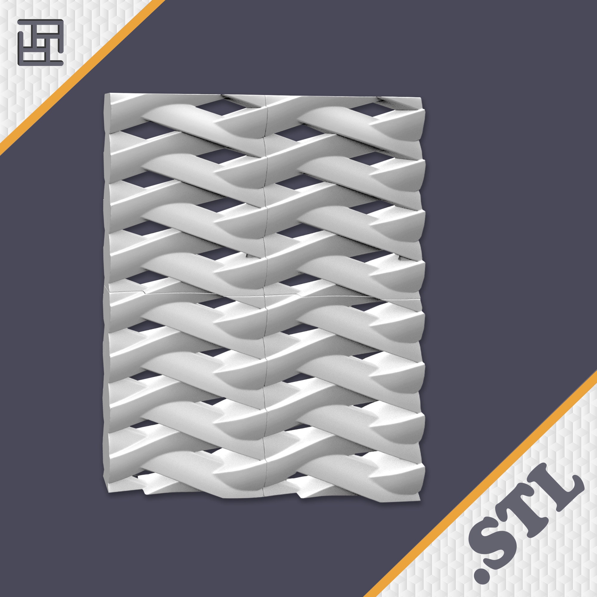 Wall Panel 3D STL Model ZEPHYR (digital Model) | STL 3D Model for Cnc ...