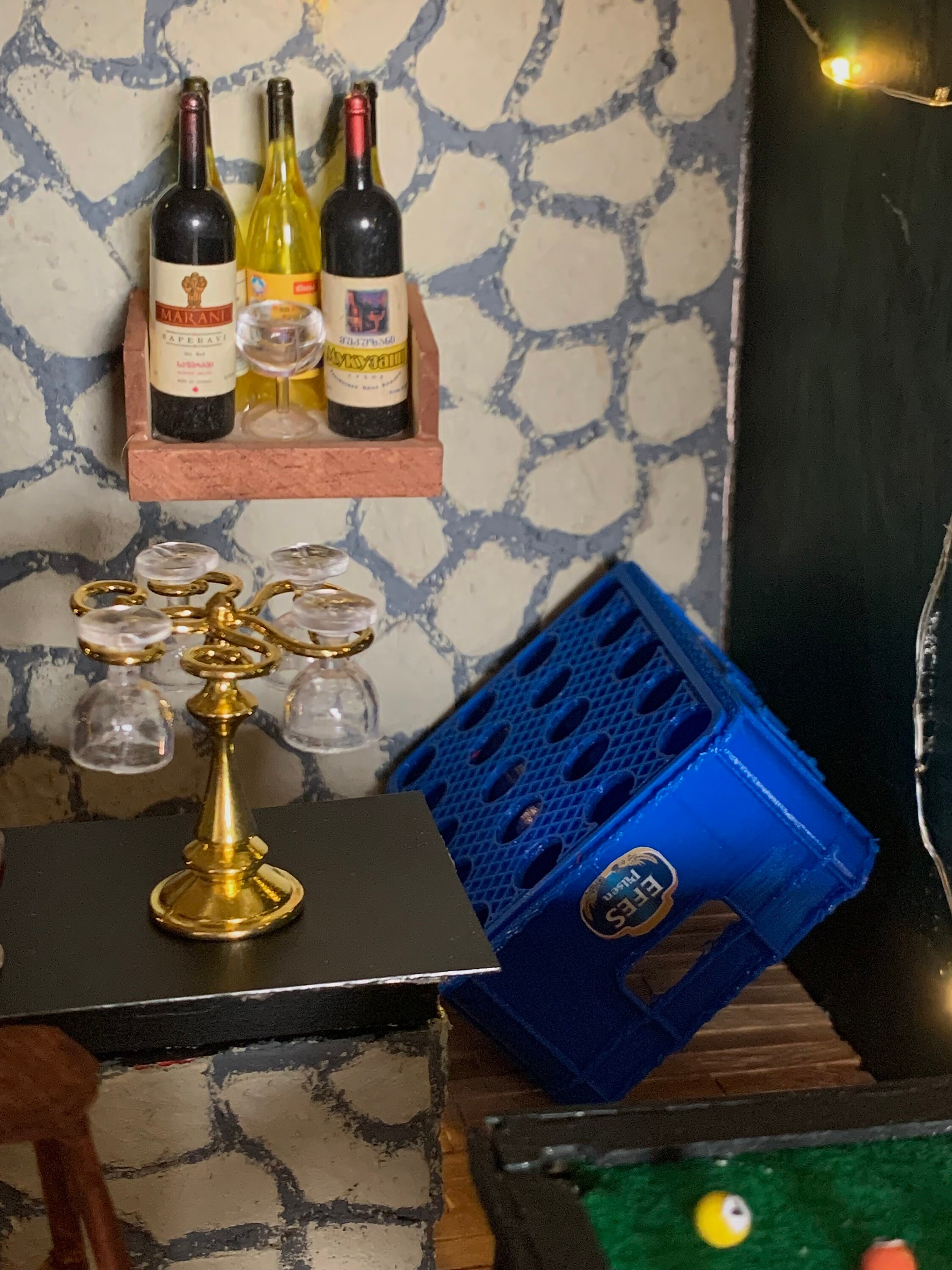 Miniature Pub Diorama Dollhouse Handmade Gift - Etsy