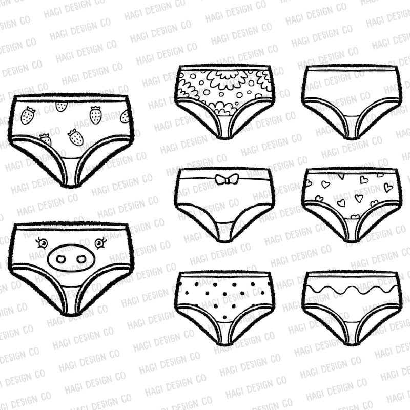Anime Girls Panties Etsy