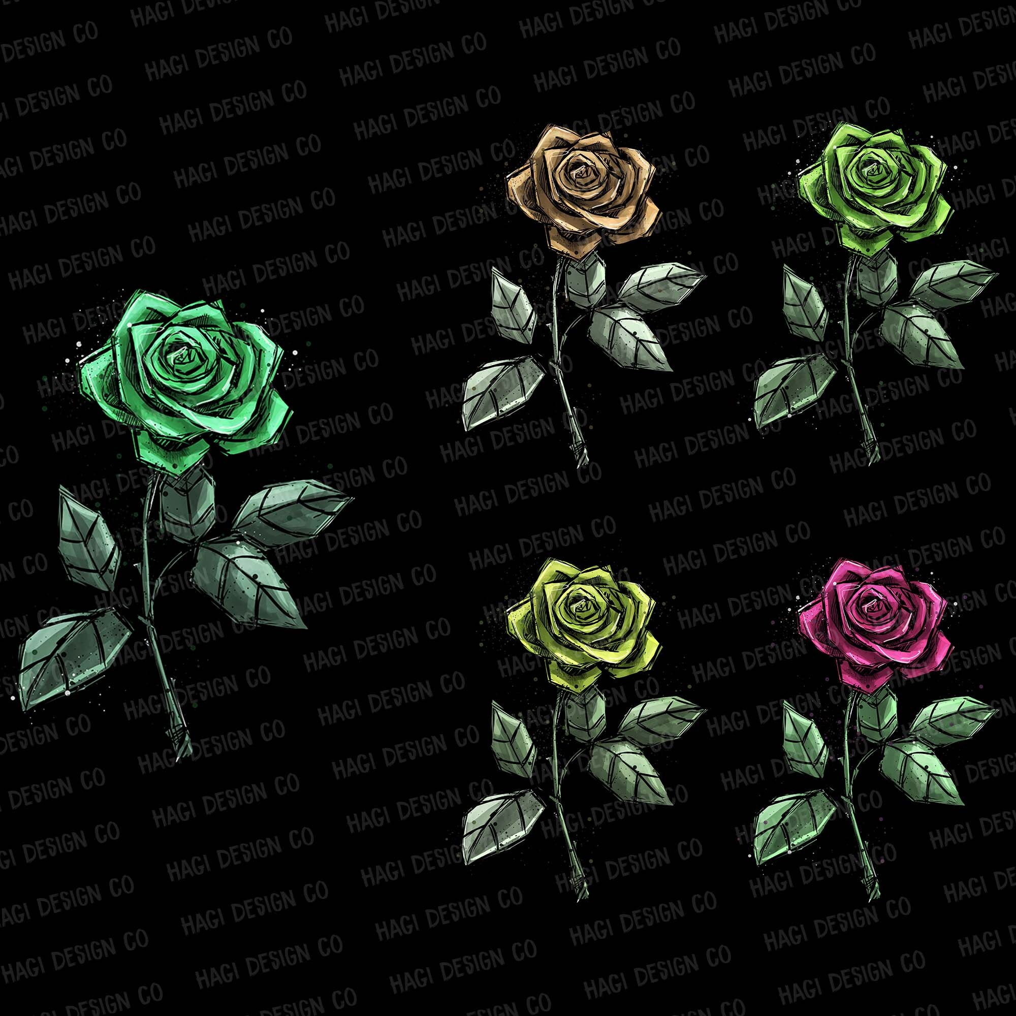 Sketch Rose Cliparts, Flower Graphic, Plant Stem, Rose Drawing, Love ...