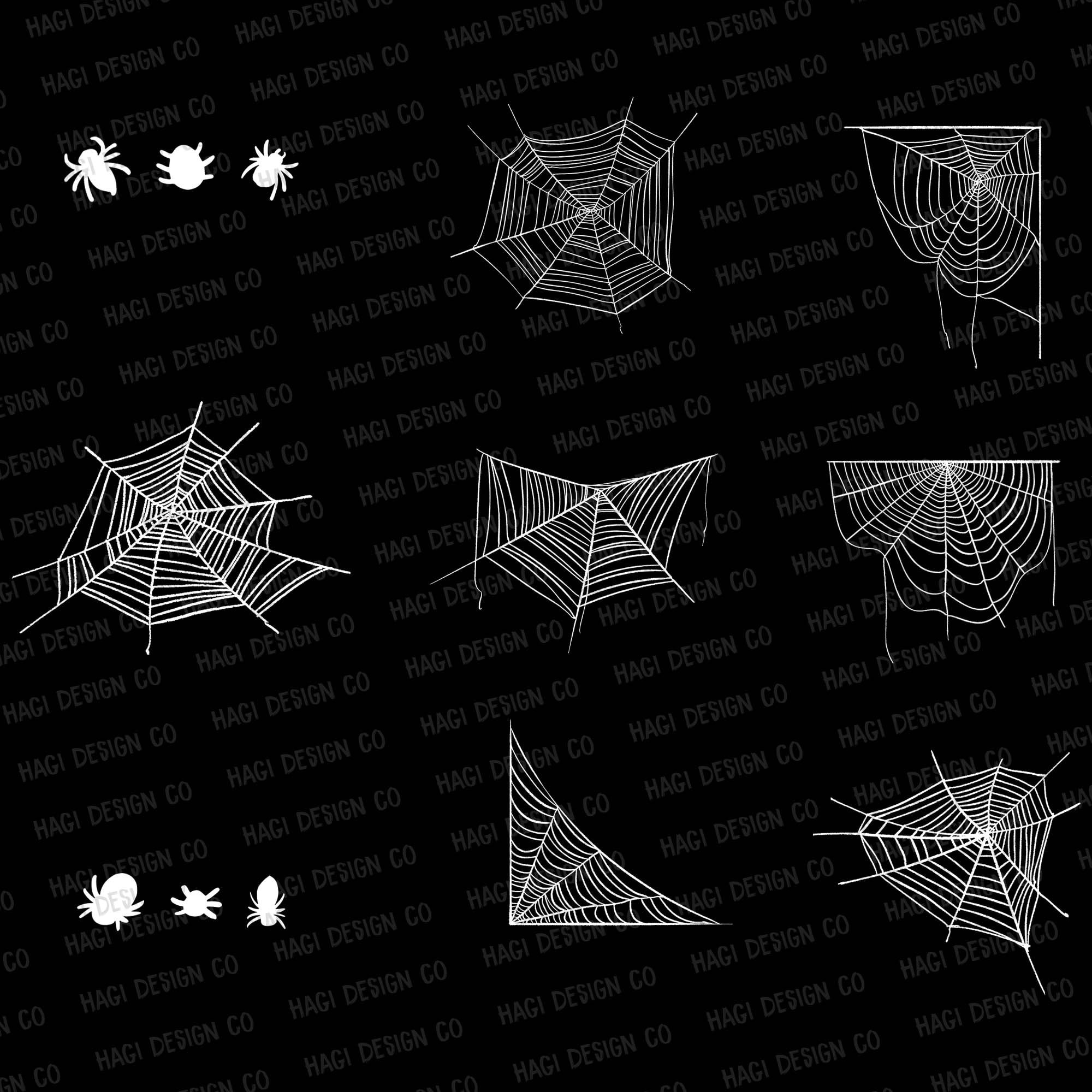 Halloween White Cobweb Cliparts, Cobwebs & Spiders, Corner Cobweb ...
