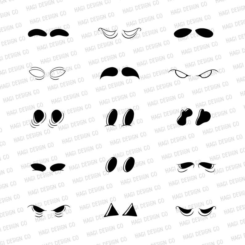 Eye Socket Cliparts, Cartoon Black Eye Download, Halloween Graphics ...
