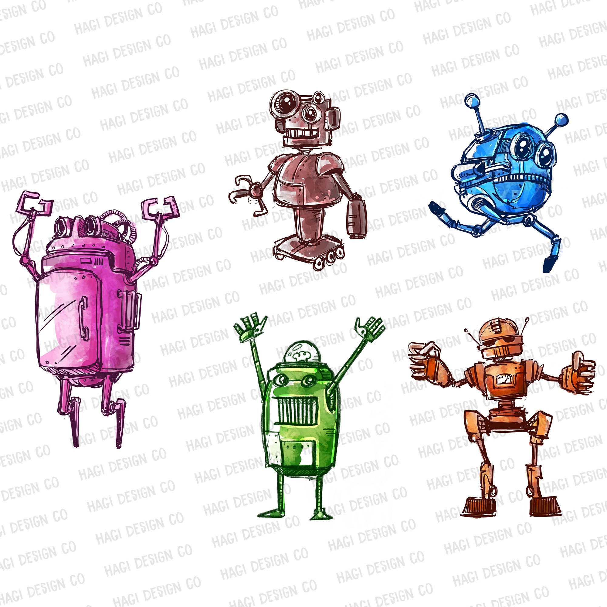 Dancing Robot Clipart Evil