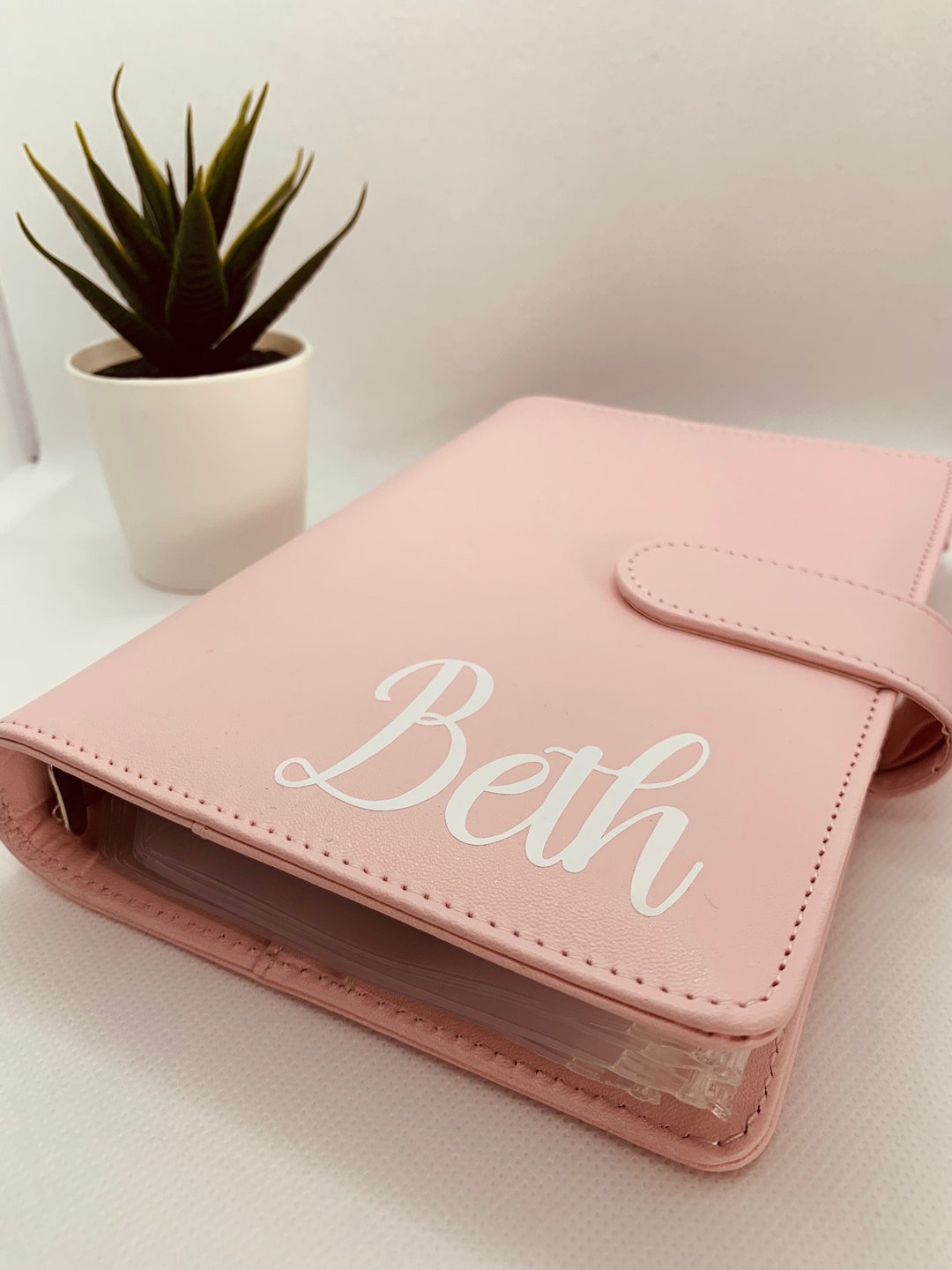 Budget Binder, Leather Savings Wallet, Personalised Wallets, Budget ...