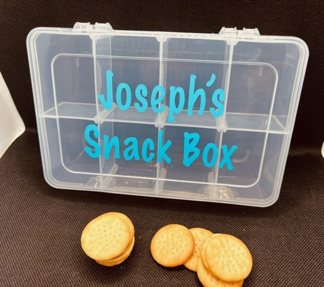 Snack Box, Travel Snack Box, Personalised Food Box, Plane Snacks, Snack ...