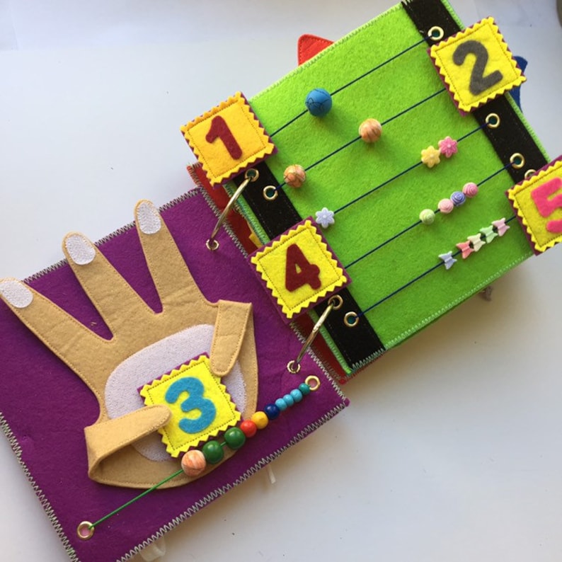 Felt books quiet book busy book craftbooks handmade book | Etsy