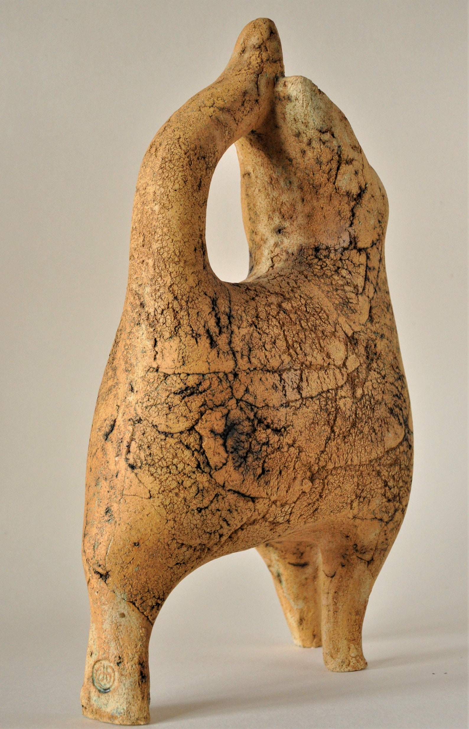 PROUD CAT, Ceramic Sculpture Depicting a Walking Cat - Etsy