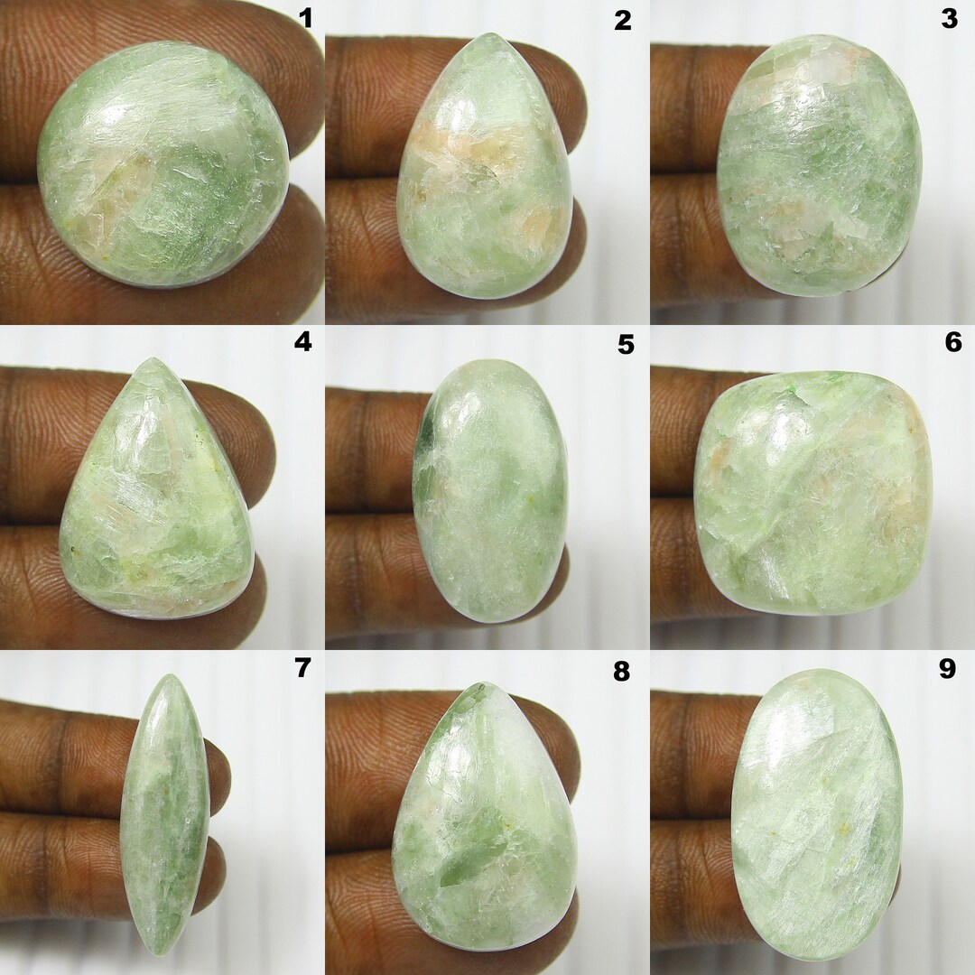 Natural Green Serpentine Cabochon Mix Shape Gemstone Serpentine ...