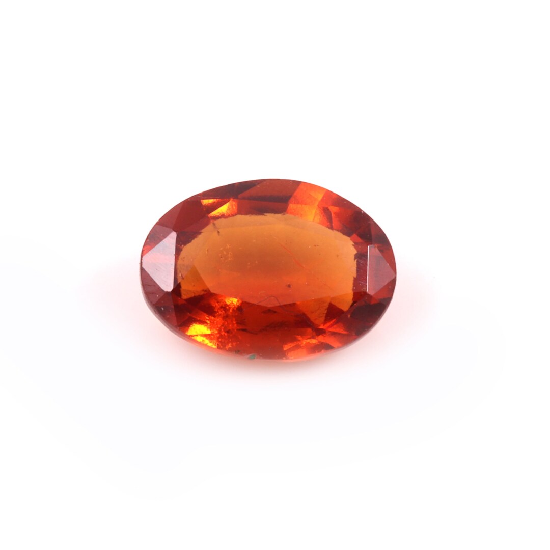 Orange Hessonite Garnet, Natural Hessonite Garnet, January Birthstone ...