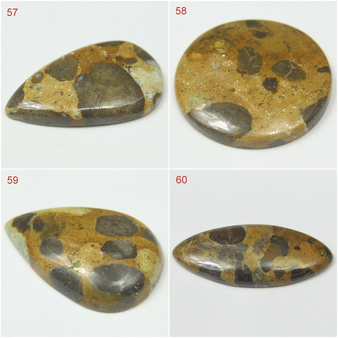 Natural Breccia Metamorphic Rock Cabochon Breccia Metamorphic Stones ...