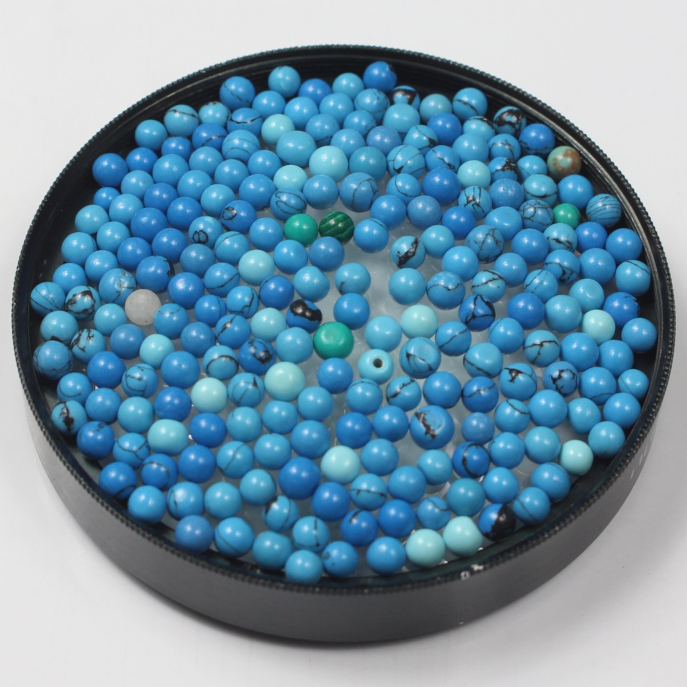 Natural Turquoise Smooth Balls Loose Turquoise Balls - Etsy