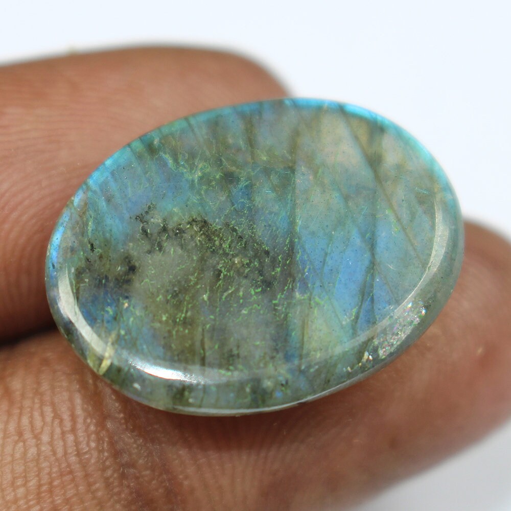 Natural Labradorite Cabochon Multifire Labradorite Gemstone | Etsy