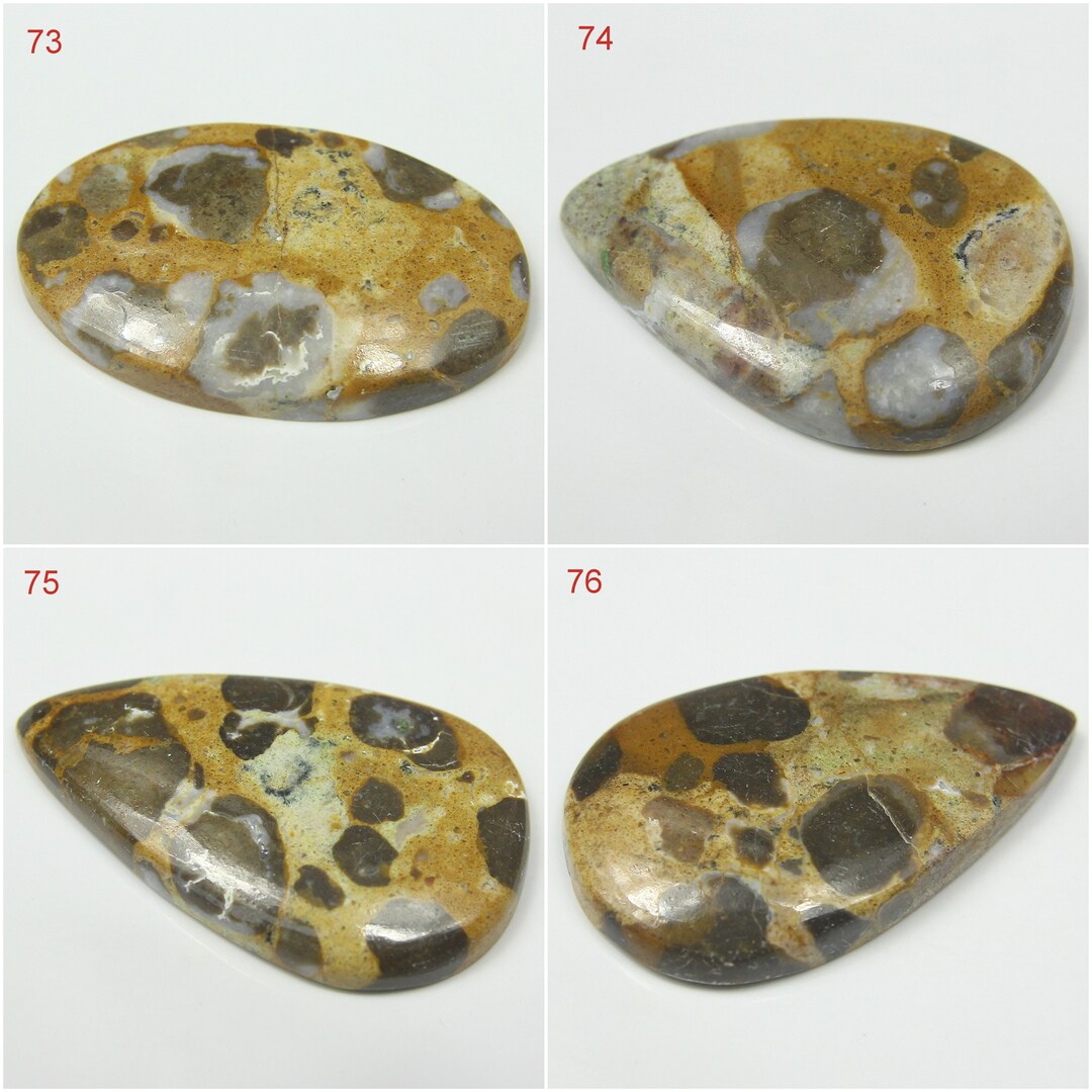 Natural Breccia Metamorphic Rock Cabochon Breccia Metamorphic Stones ...