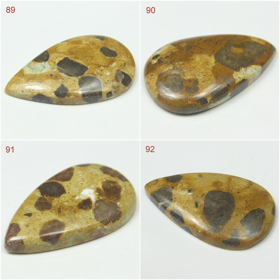 Natural Breccia Metamorphic Rock Cabochon Breccia Metamorphic Stones ...