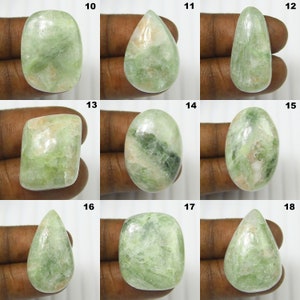 Natural Green Serpentine Cabochon Mix Shape Gemstone Serpentine ...