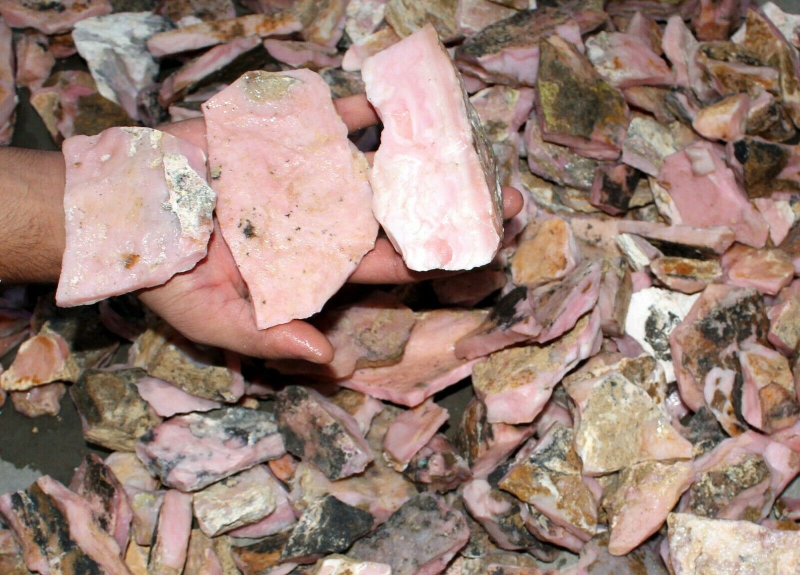 Natural Pink Opal Rough Pink Opal Gemstone Pink Gemstone - Etsy