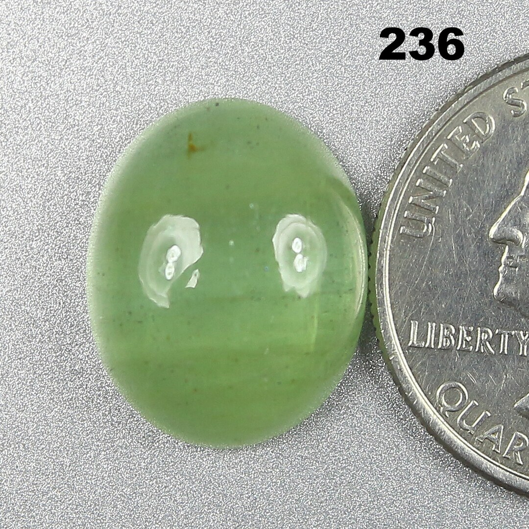 Natürliche Beryll Cabochon - Grüner Beryl Cabochon - Für Anhänger - Für ...