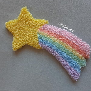 Choice of 3 Colours; Shooting Star Wall Hanging - Etsy