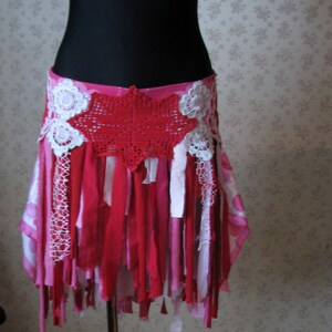 Tattered Rag Skirt, Gypsy Skirt, Nymph Clothing , Gypsy Couture ...