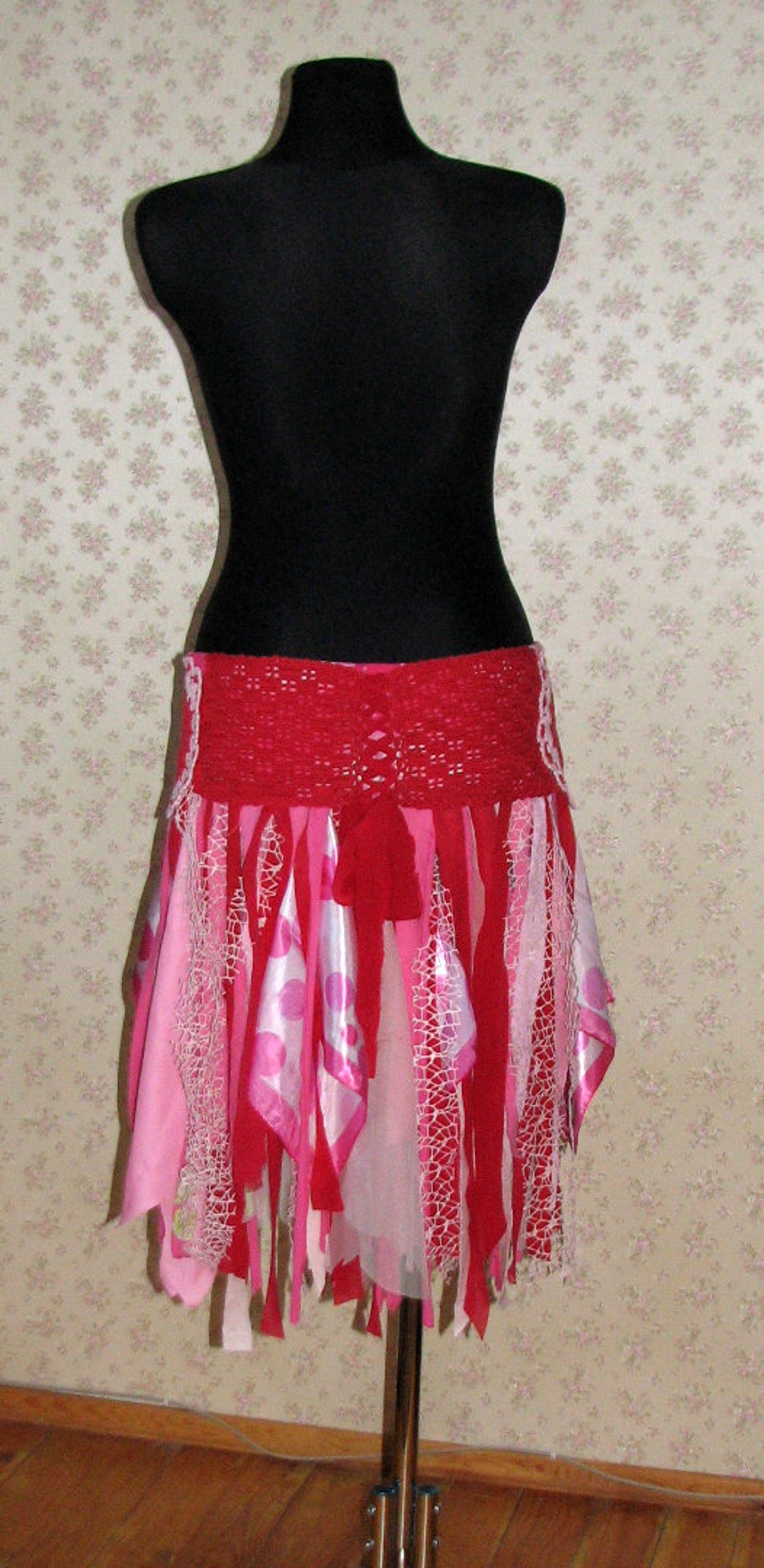 Tattered Rag Skirt, Gypsy Skirt, Nymph Clothing , Gypsy Couture ...