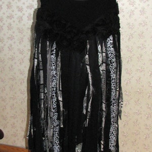 Tattered Rag Skirt, Gypsy Skirt, Nymph Clothing , Gypsy Couture ...