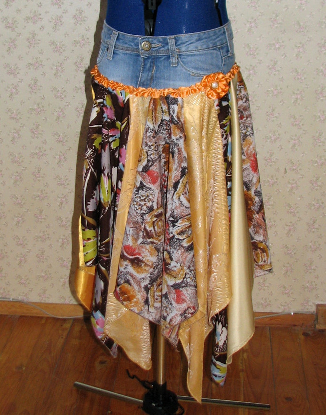 Tattered Rag Skirt, Gypsy Skirt, Nymph Clothing , Gypsy Couture ...