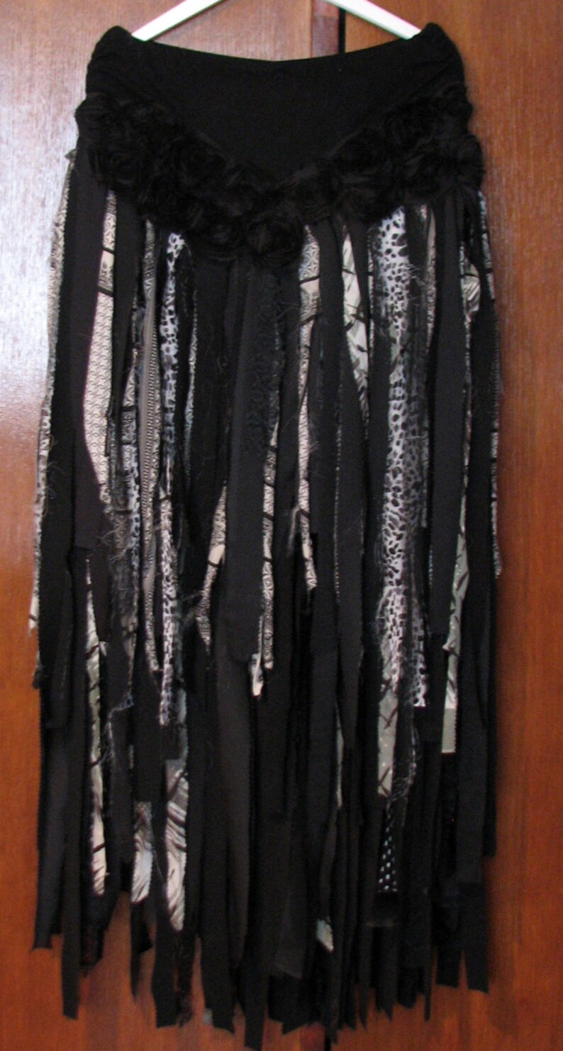 Tattered Rag Skirt, Gypsy Skirt, Nymph Clothing , Gypsy Couture ...