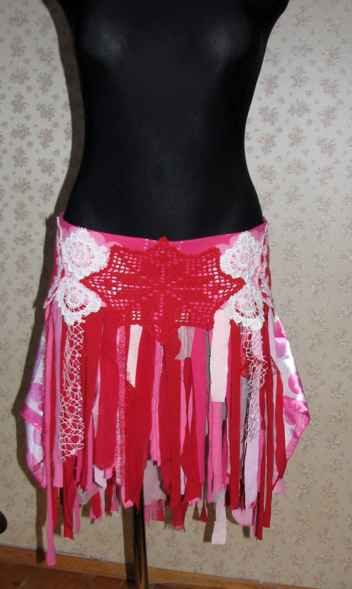 Tattered Rag Skirt, Gypsy Skirt, Nymph Clothing , Gypsy Couture ...