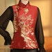 Autumn & Winter Classic Chinese Tang Dynasty Vest in Red - Etsy