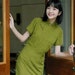 Premium Cut Summer Qipao, Real Side Open Pankou Closure Vintage Qipao ...