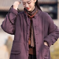 New Chinese-style Jacquard Down Jacket Series - Etsy
