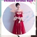 Traditional Chinese Bridal Red Wedding Dress, China Bride Gown 中式嫁衣 ...