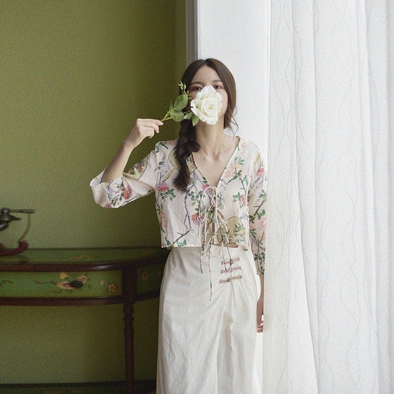 Modern China Woman Top Chinese Tang Suit Shirt Hanfu Jacket - Etsy