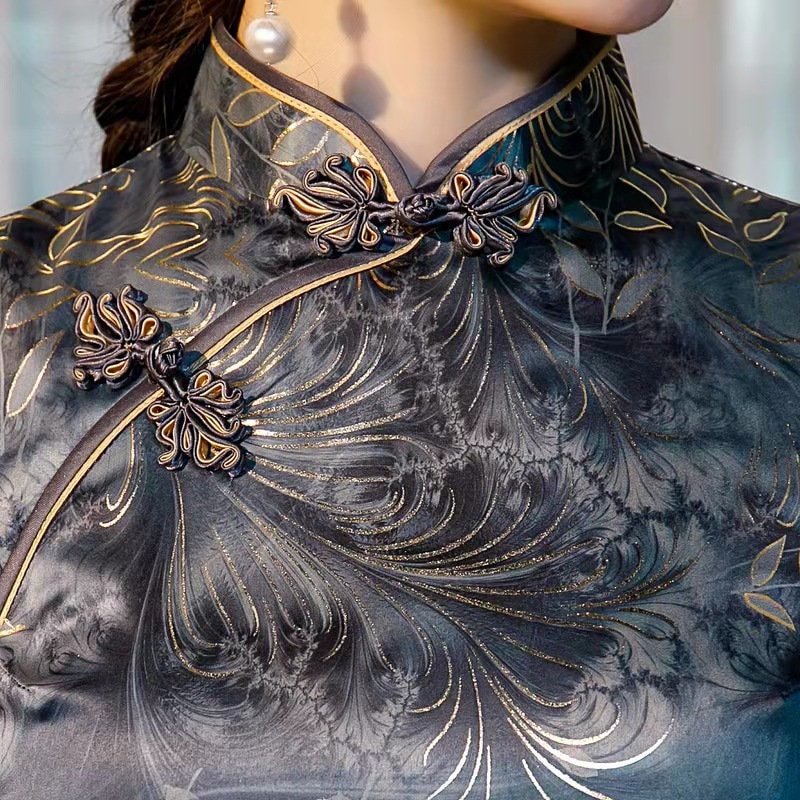 Traditional Chinese Cheongsam for Young Lady Classic Old | Etsy