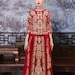 Traditional Chinese Bridal Red Wedding Xiuhe Dress,诗音 Embroidery Flower ...